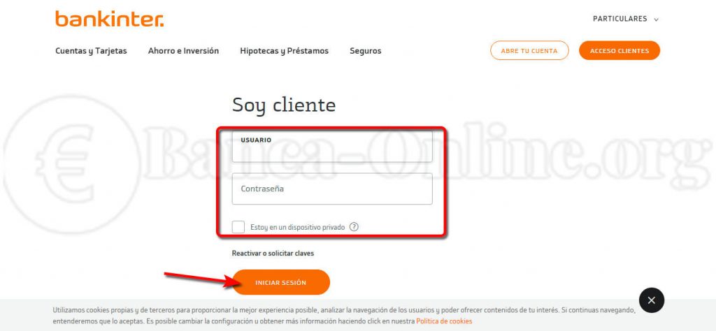 Bankinter - Banca Online